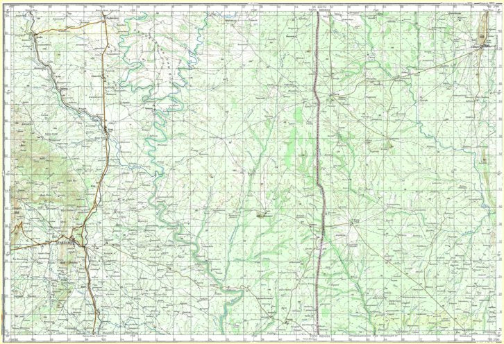 Soviet Genshtab - b31-02 - Togo Map by Avenza Systems Inc. | Avenza Maps