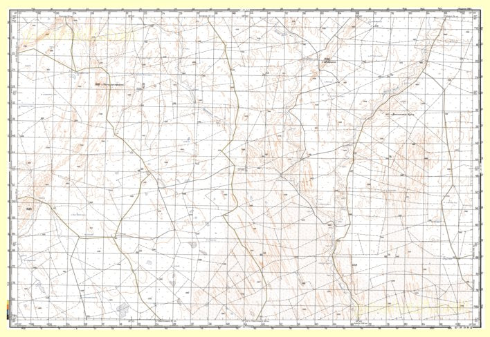 Soviet Genshtab - xf34-25 - Namibia Map by Avenza Systems Inc. | Avenza ...