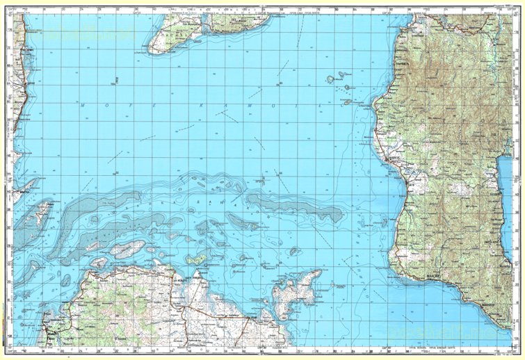 Soviet Genshtab - c51-17 - Philippines Map by Avenza Systems Inc ...