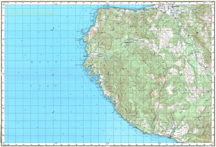 Soviet Genshtab - c51-21 - Philippines Map by Avenza Systems Inc ...