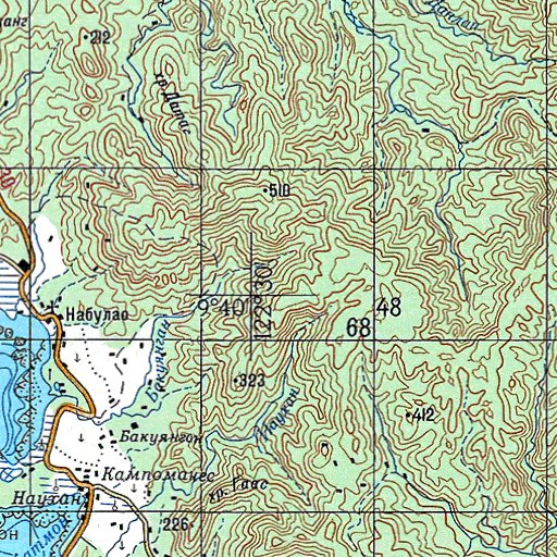 Soviet Genshtab - c51-21 - Philippines Map by Avenza Systems Inc ...