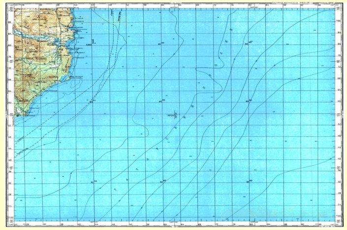 Soviet Genshtab - m54-33 - Russia Map by Avenza Systems Inc. | Avenza Maps