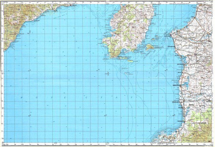 Soviet Genshtab - c51-15 - Philippines Map by Avenza Systems Inc ...