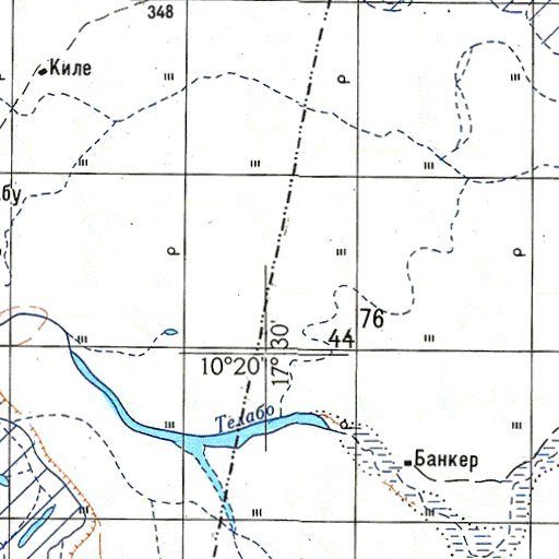 Soviet Genshtab - c33-18 - Chad Map by Avenza Systems Inc. | Avenza Maps