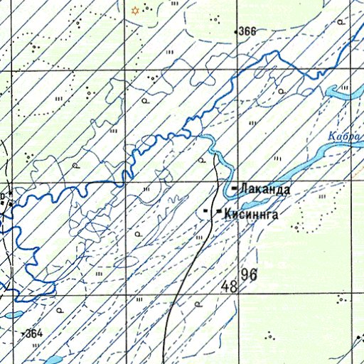 Soviet Genshtab - c34-19 - Chad Map by Avenza Systems Inc. | Avenza Maps