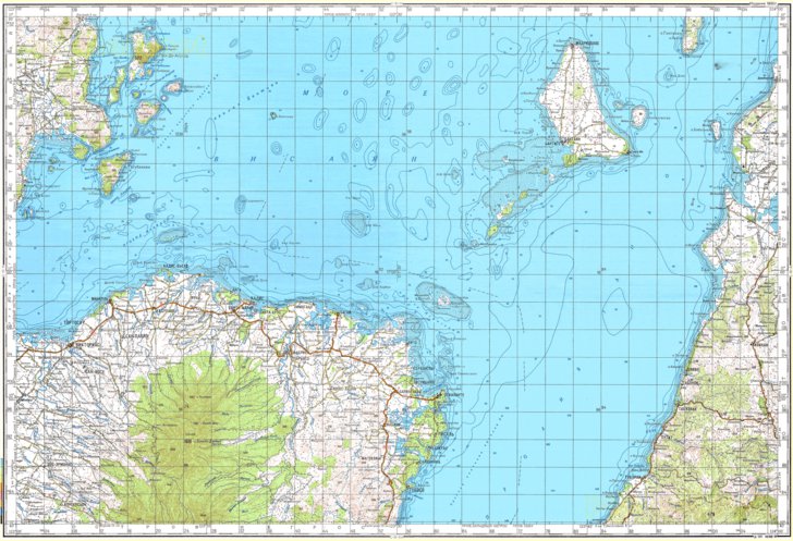 Soviet Genshtab - c51-10 - Philippines Map by Avenza Systems Inc ...