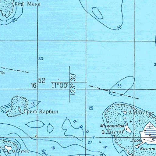 Soviet Genshtab - c51-10 - Philippines Map by Avenza Systems Inc ...