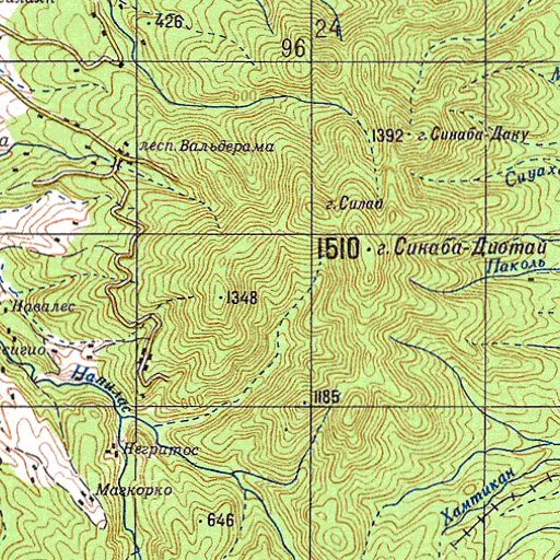 Soviet Genshtab - c51-10 - Philippines Map by Avenza Systems Inc ...