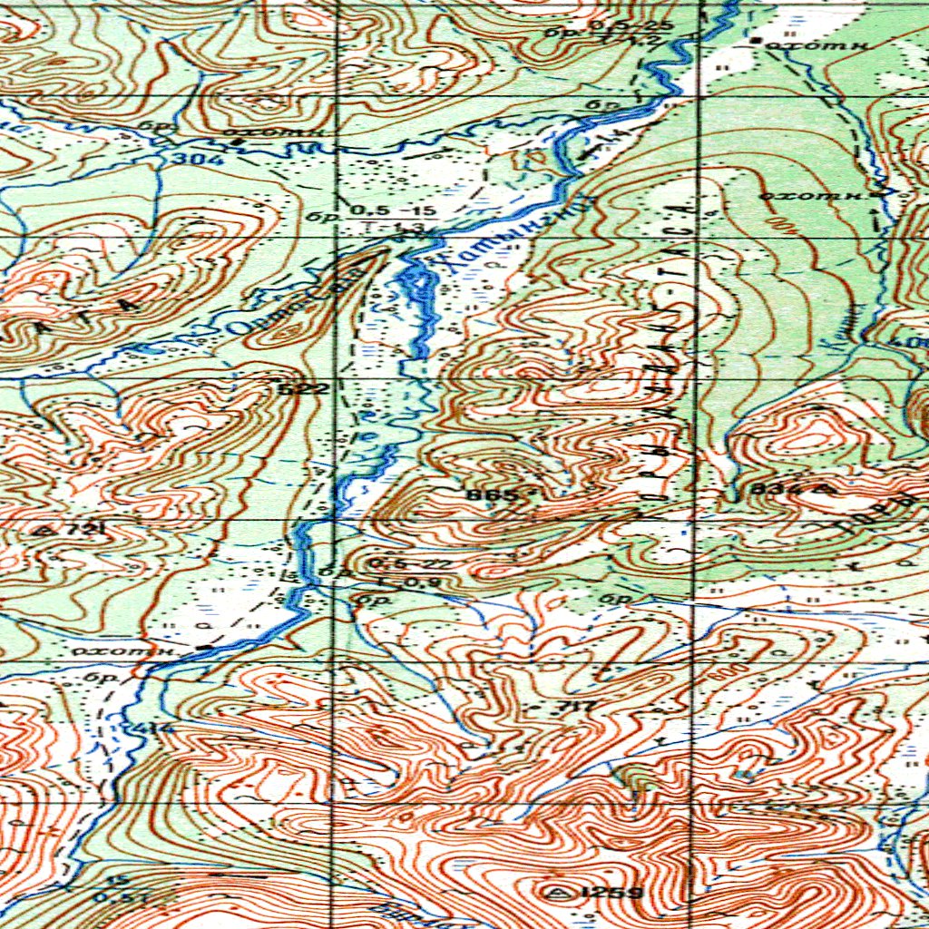 Soviet Genshtab - q53-09-10 - Russia Map by Avenza Systems Inc ...