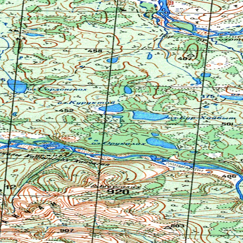 Soviet Genshtab - q53-11-12 - Russia Map by Avenza Systems Inc ...