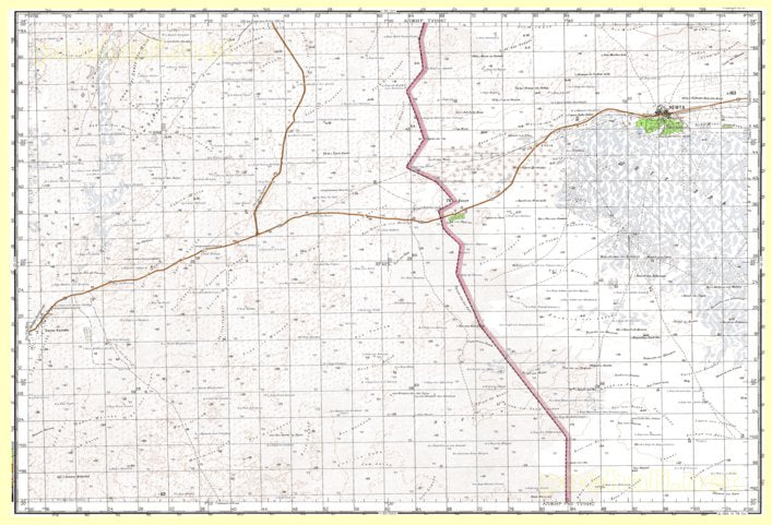Soviet Genshtab - i32-20 - Tunisia Map by Avenza Systems Inc. | Avenza Maps