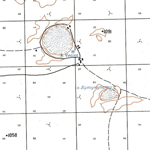 Soviet Genshtab - xf34-36 - Botswana Map by Avenza Systems Inc ...