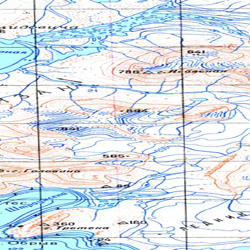Soviet Genshtab - s40-09-10 - Russia Map by Avenza Systems Inc ...