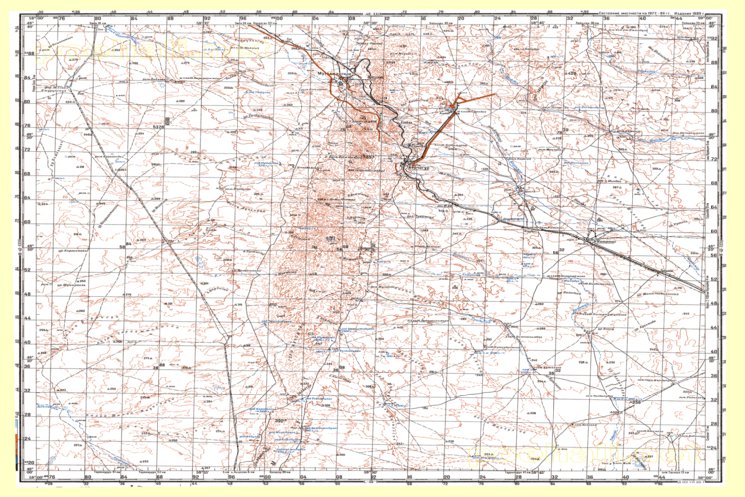 Soviet Genshtab - m40-35 - Kazakhstan Map by Avenza Systems Inc ...