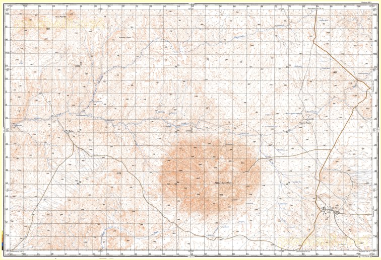 Soviet Genshtab - xf33-09 - Namibia Map by Avenza Systems Inc. | Avenza ...