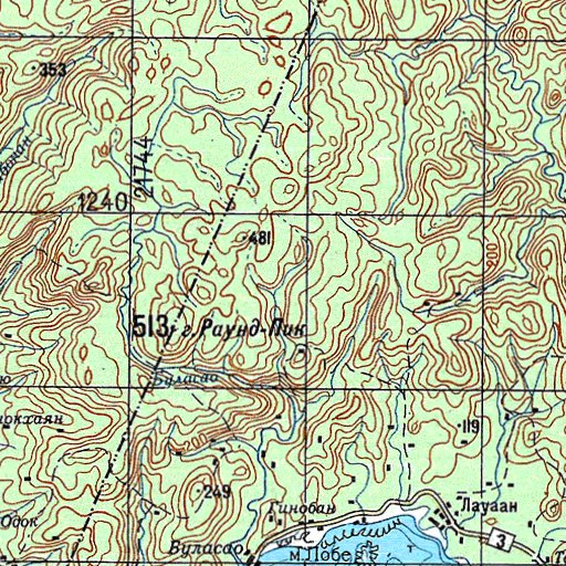 Soviet Genshtab - c51-12 - Philippines Map by Avenza Systems Inc ...