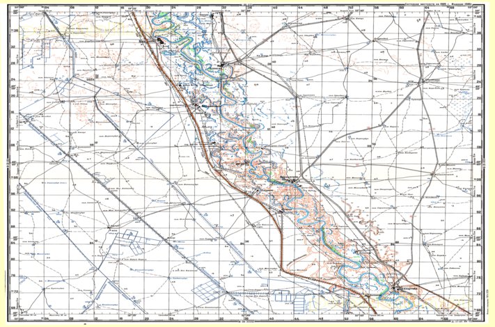 Soviet Genshtab - m39-22 - Kazakhstan Map by Avenza Systems Inc ...