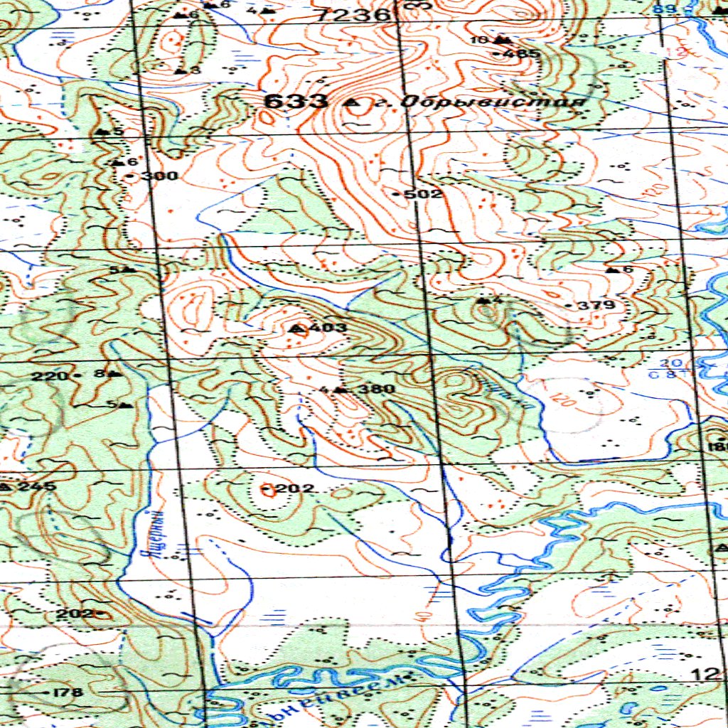 Soviet Genshtab - q60-25-26 - Russia Map by Avenza Systems Inc ...