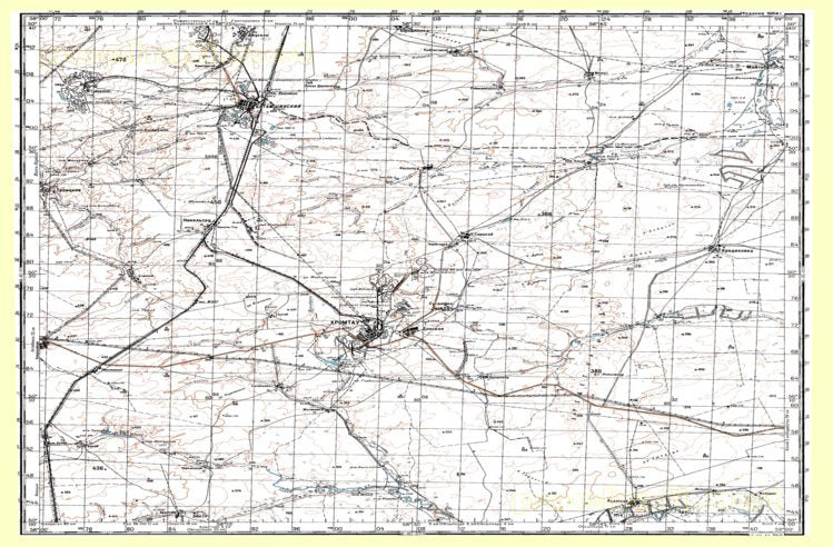 Soviet Genshtab - m40-17 - Russia Map by Avenza Systems Inc. | Avenza Maps