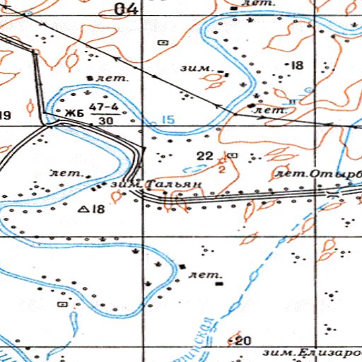 Soviet Genshtab - m39-15 - Kazakhstan Map by Avenza Systems Inc ...