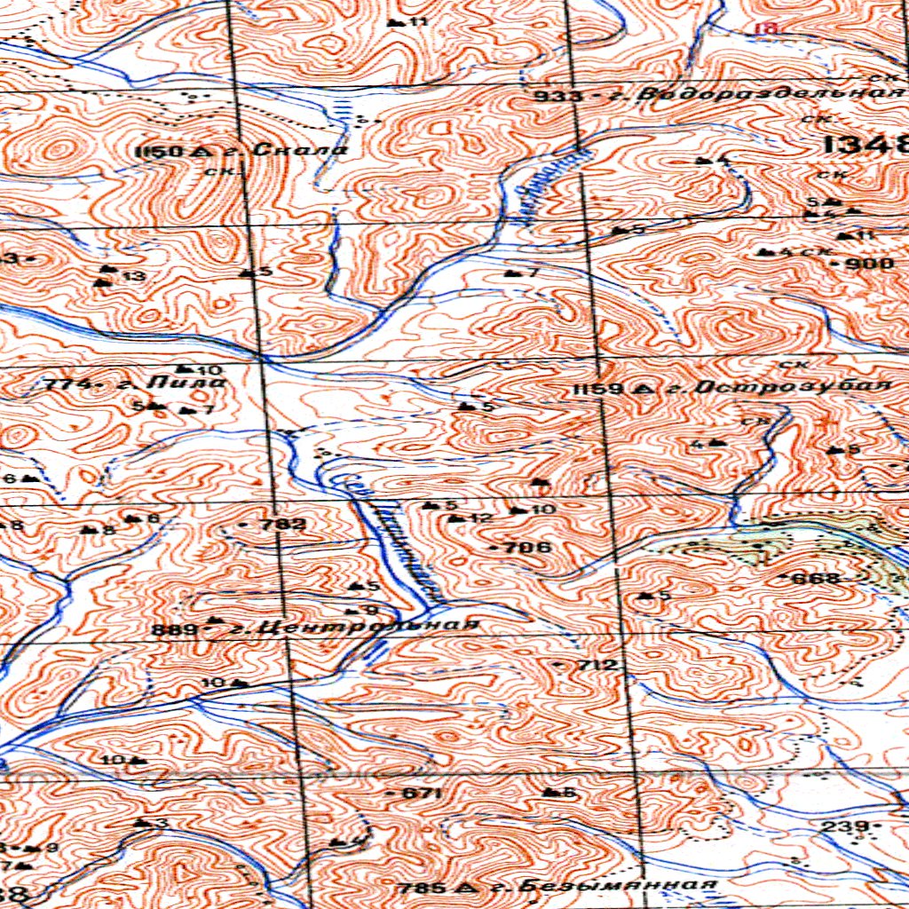 Soviet Genshtab - q60-19-20 - Russia Map by Avenza Systems Inc ...