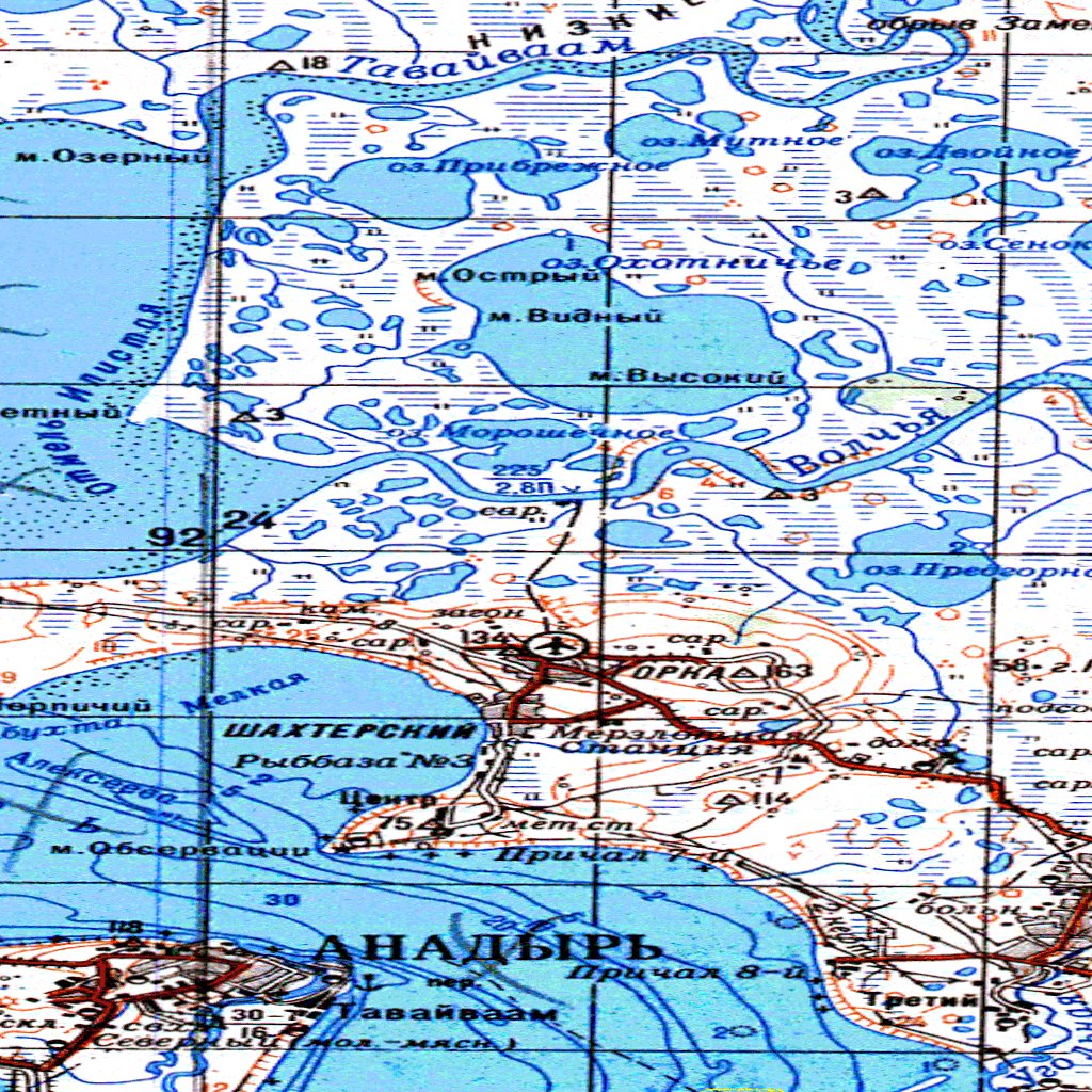 Soviet Genshtab - q60-27-28 - Russia Map by Avenza Systems Inc ...