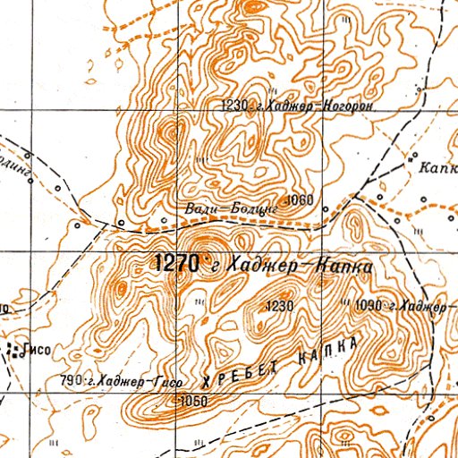 Soviet Genshtab - d34-10 - Chad Map by Avenza Systems Inc. | Avenza Maps
