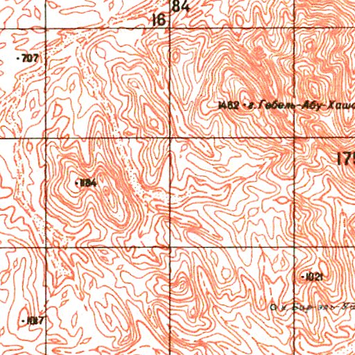 Soviet Genshtab - h36-33 - Egypt Map by Avenza Systems Inc. | Avenza Maps