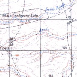 Soviet Genshtab - c38-08 - Somalia Map by Avenza Systems Inc. | Avenza Maps