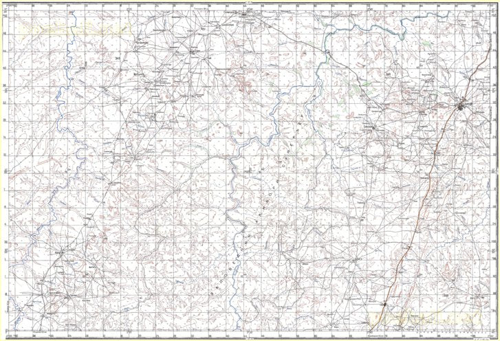 Soviet Genshtab - c31-09 - Benin Map by Avenza Systems Inc. | Avenza Maps