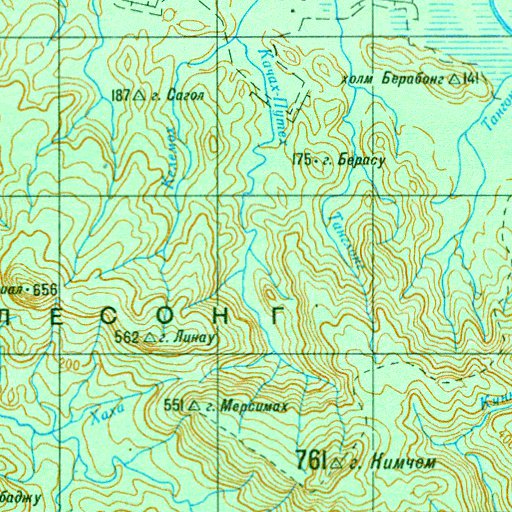 Soviet Genshtab - a48-08 - Malaysia Map by Avenza Systems Inc. | Avenza ...