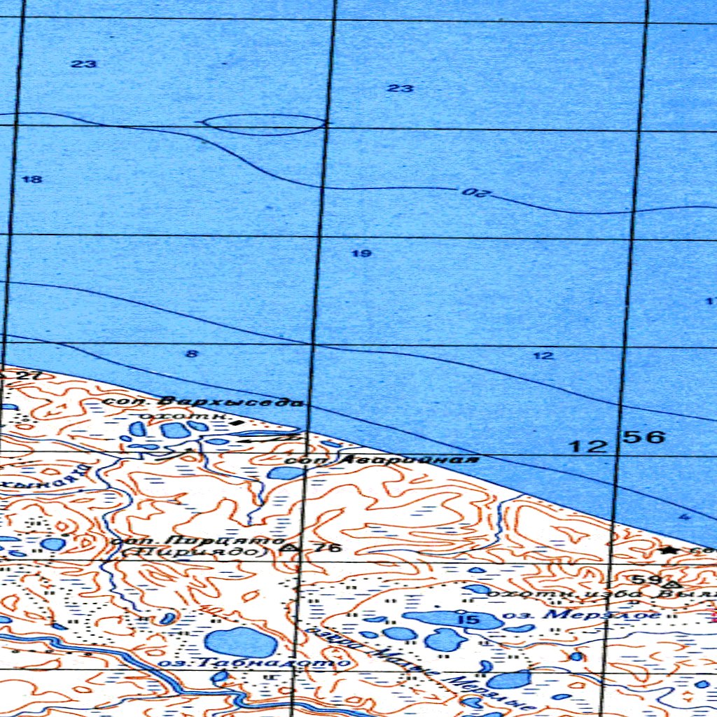 Soviet Genshtab - r41-23-24 - Russia Map by Avenza Systems Inc ...