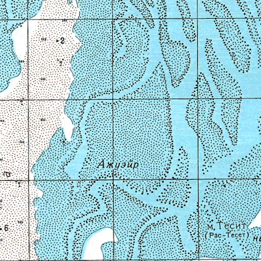 Soviet Genshtab - e28-02 - Mauritania Map by Avenza Systems Inc ...