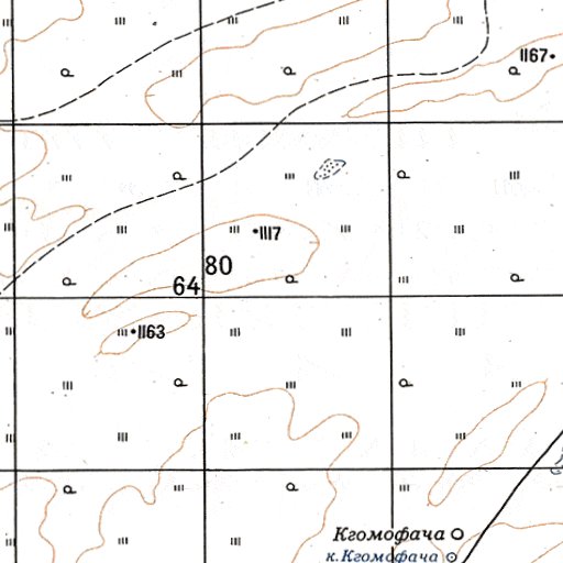 Soviet Genshtab - xf34-28 - Botswana Map by Avenza Systems Inc ...