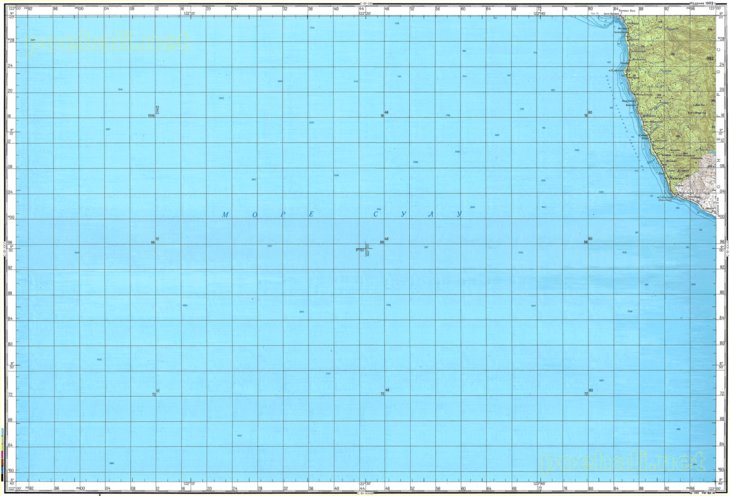 Soviet Genshtab - c51-27 - Philippines Map by Avenza Systems Inc ...