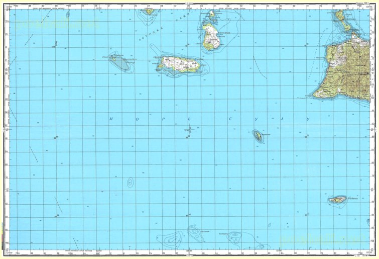 Soviet Genshtab - c51-02 - Philippines Map by Avenza Systems Inc ...