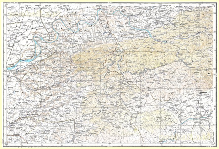 Soviet Genshtab - f43-20 - India Map by Avenza Systems Inc. | Avenza Maps