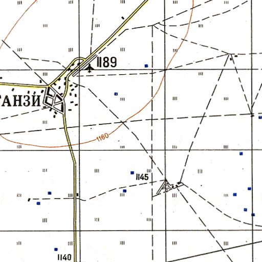 Soviet Genshtab - xf34-16 - Namibia Map by Avenza Systems Inc. | Avenza ...