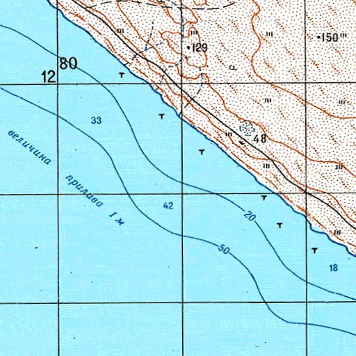 Soviet Genshtab - xh33-04 - Namibia Map by Avenza Systems Inc. | Avenza ...