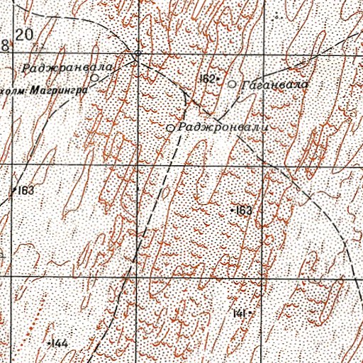 Soviet Genshtab - g42-11 - India Map by Avenza Systems Inc. | Avenza Maps