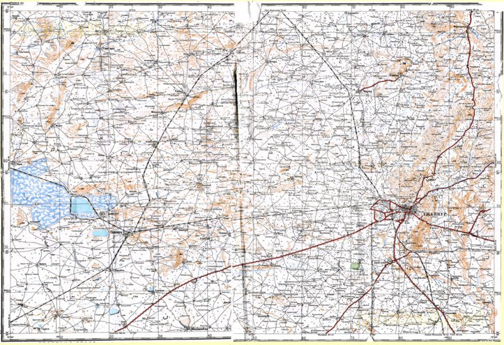 Soviet Genshtab - g43-10 - India Map by Avenza Systems Inc. | Avenza Maps