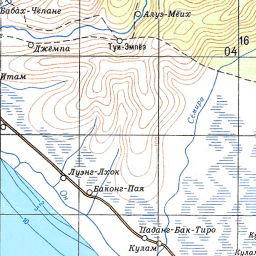 Soviet Genshtab - b46-36 - Indonesia Map by Avenza Systems Inc ...