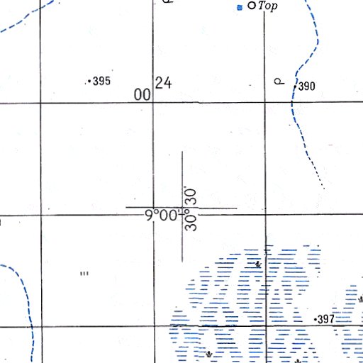 Soviet Genshtab - c31-34 - South Sudan (Ez Zeraf Game Reserve - North ...