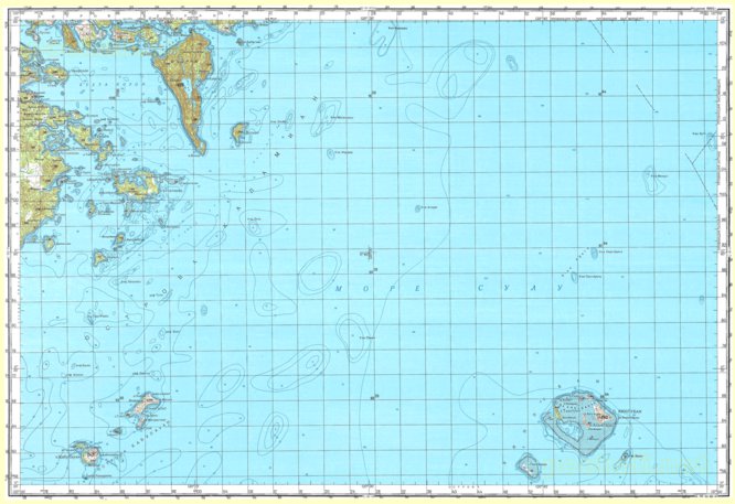 Soviet Genshtab - c51-01 - Philippines Map by Avenza Systems Inc ...