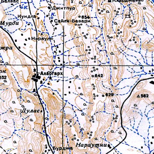 Soviet Genshtab - g43-11 - India Map by Avenza Systems Inc. | Avenza Maps