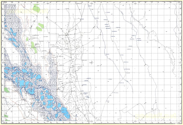 Soviet Genshtab - c31-34 - South Sudan (Kongor) Map by Avenza Systems ...
