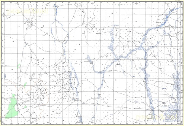 Soviet Genshtab - c31-34 - South Sudan (Ayod) Map by Avenza Systems Inc ...