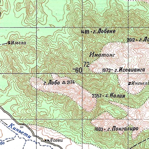 Soviet Genshtab - c31-34 - Nigeria (Torit) Map by Avenza Systems Inc ...
