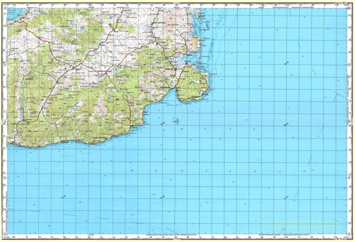 Soviet Genshtab - c51-23 - Philippines Map by Avenza Systems Inc ...