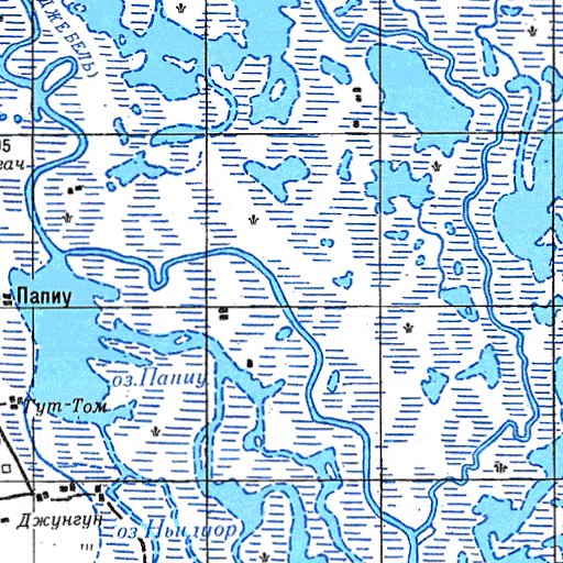 Soviet Genshtab - c31-34 - South Sudan (Bor) Map by Avenza Systems Inc ...